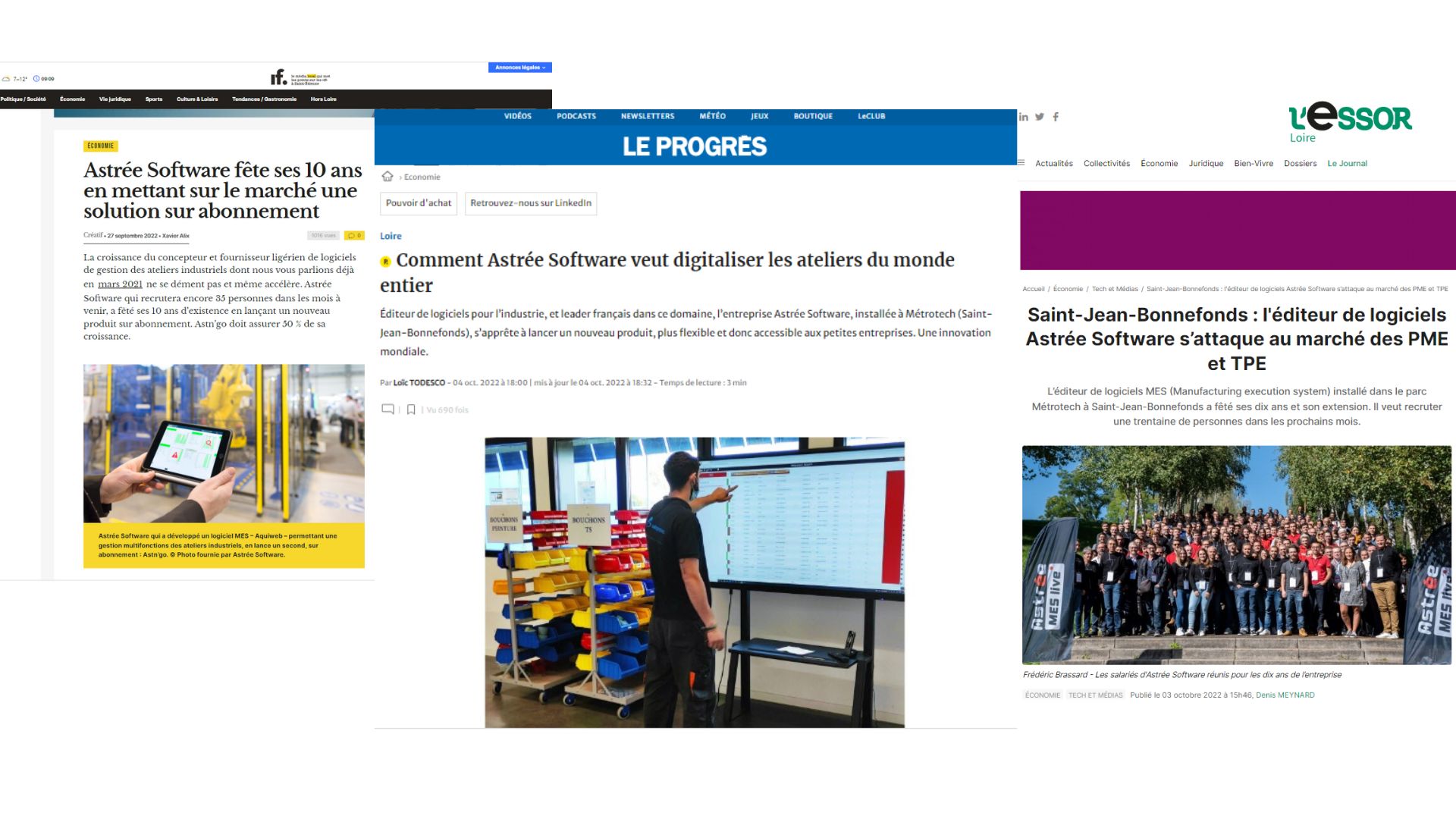 Astrée dans la presse - Astrée Software