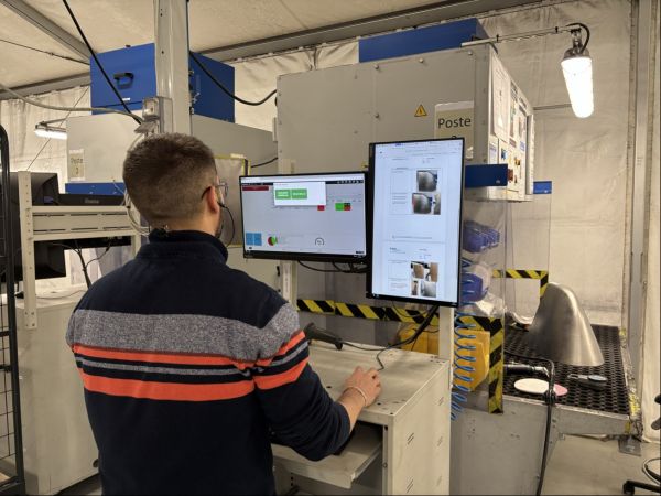 ARIES INDUSTRIES : utilisation du logiciel MES Aquiweb